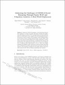 Addressing the Challenges of COVID-19 Social Distancing Through Passive ...